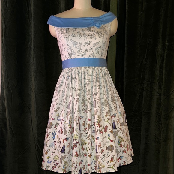 Disney | Dresses | Disney Classic Animation 5s Style Dress | Poshmark